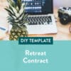 Retreat Contract Template | Sam Vander Wielen LLC
