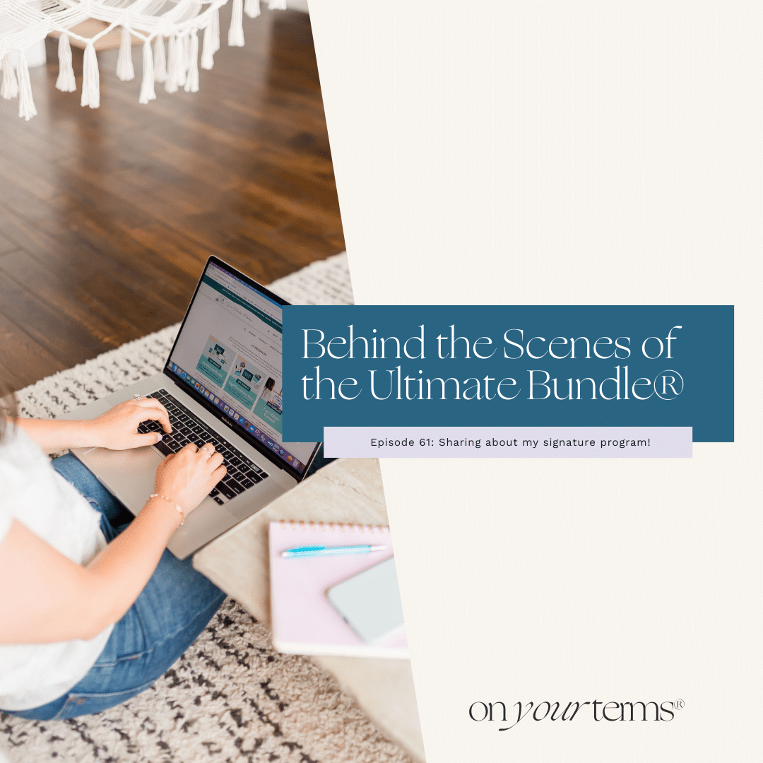 Behind the Scenes of the Ultimate Bundle® (PS! It's ON SALE!)