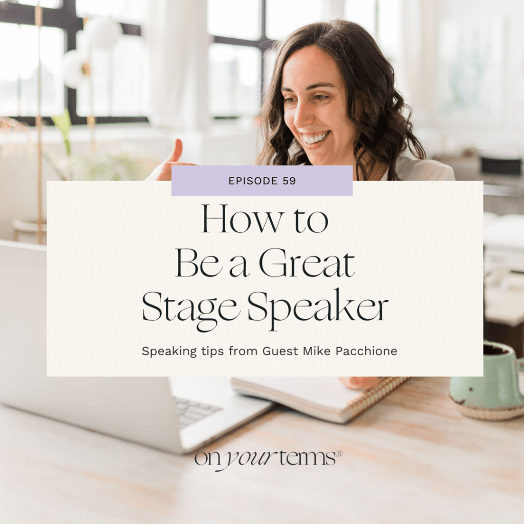 How to Be a Great Stage Speaker (+ speaking tips from Guest Mike ...