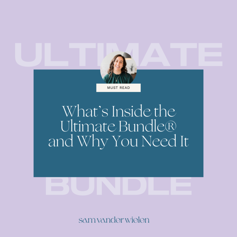 What’s Inside the Ultimate Bundle® and Why You Need It | Sam Vander Wielen