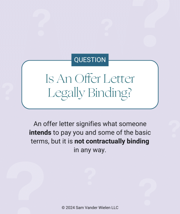 What Makes a Contract Legally Binding? | Sam Vander Wielen
