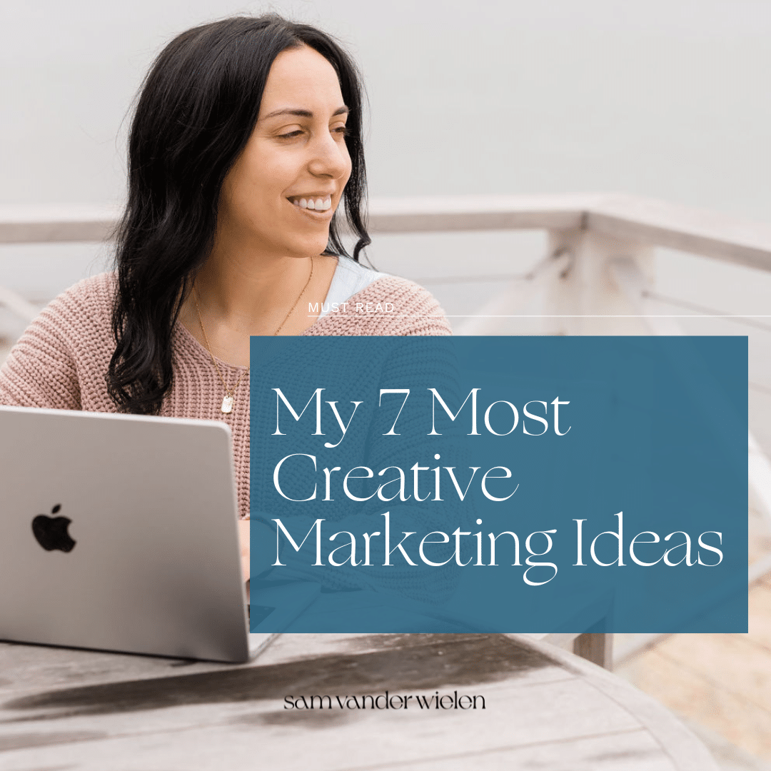 My 7 Most Creative Marketing Ideas (for both online and offline) | Sam ...