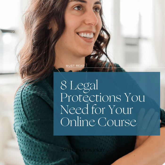 8 Legal Protections You Need for Your Online Course