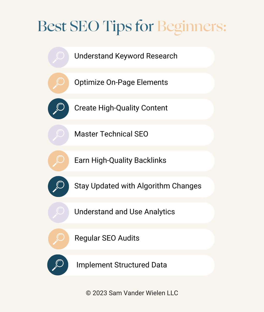 9 Best SEO Resources For Beginners | Sam Vander Wielen