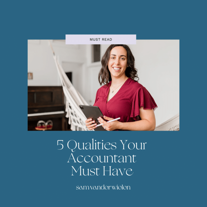 5 Qualities Your Accountant Must Have | Sam Vander Wielen