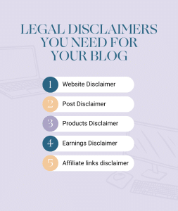 What Legal Disclaimers Are Needed On My Blog | Sam Vander Wielen