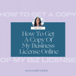 How To Get A Copy Of My Business License Online | Sam Vander Wielen