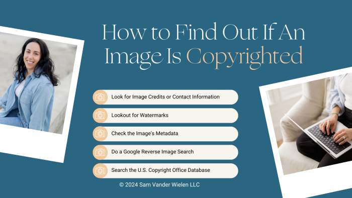 How To Find Out If An Image Is Copyrighted | Sam Vander Wielen