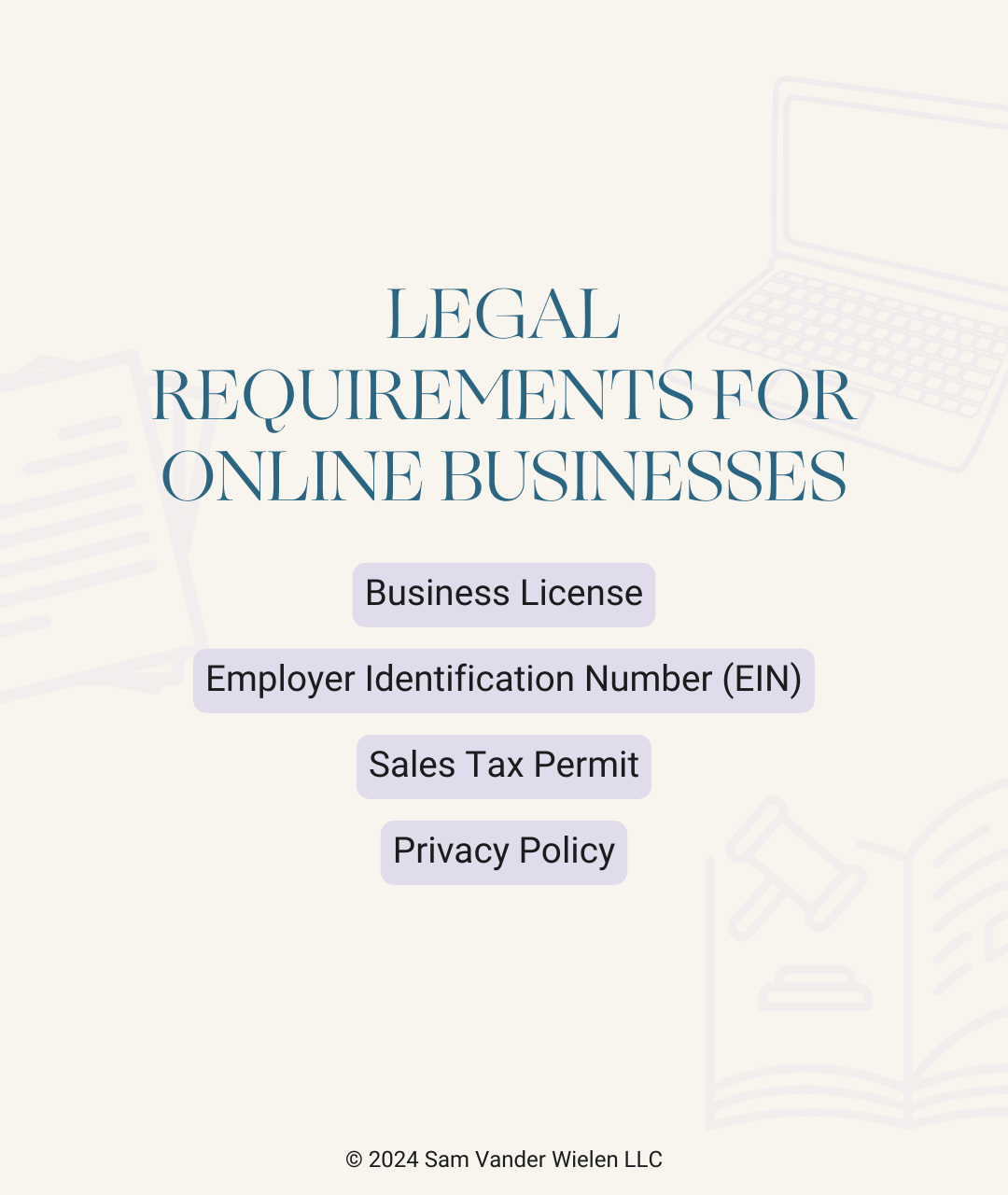 5 Online Business Requirements Every Startup Must Have | Sam Vander Wielen