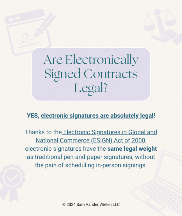 The Essential Guide on How to Sign Contracts Online | Sam Vander Wielen