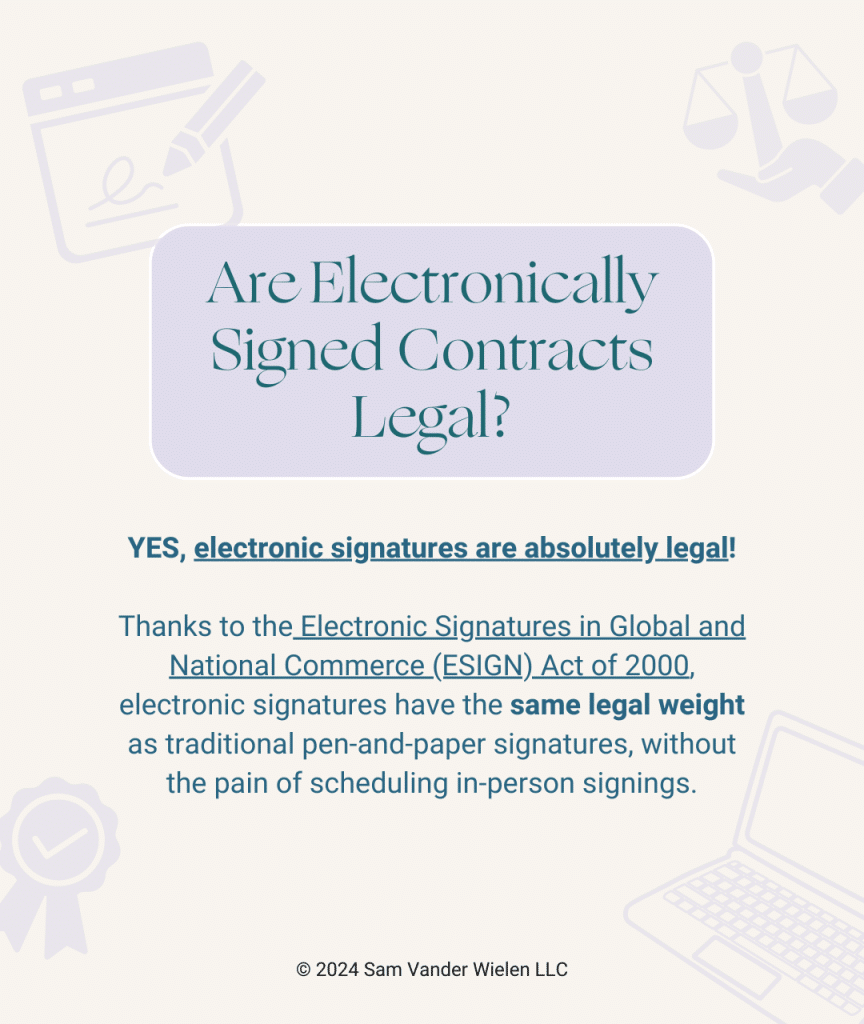 The Essential Guide on How to Sign Contracts Online | Sam Vander Wielen